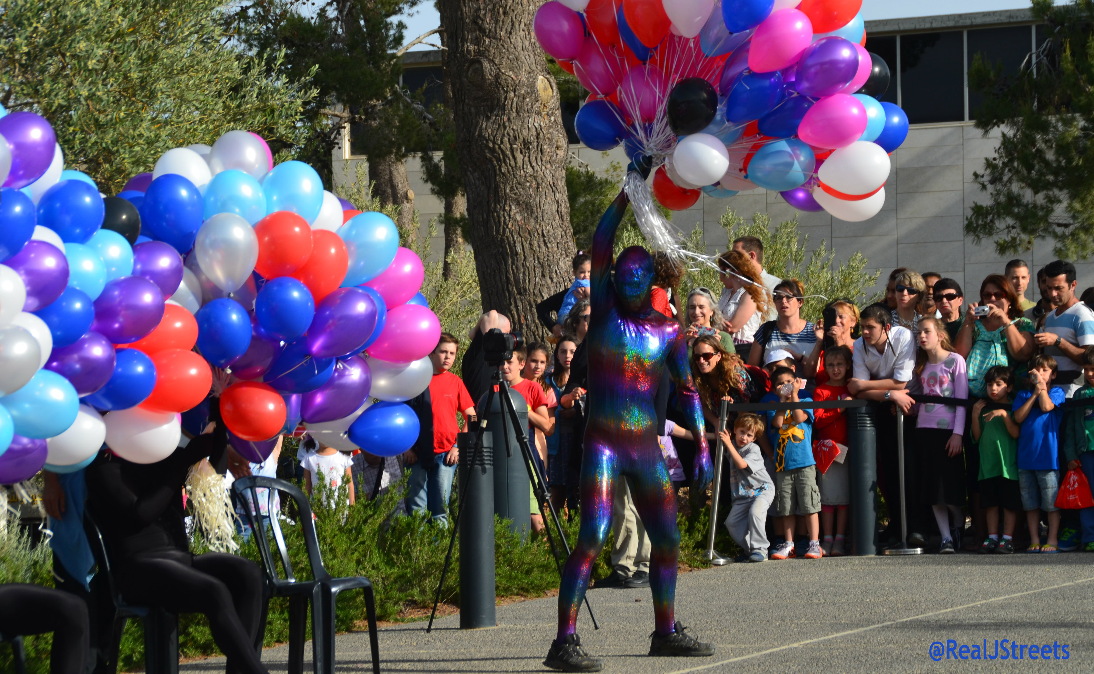 Israel Museum 50 balloons – The Real Jerusalem Streets