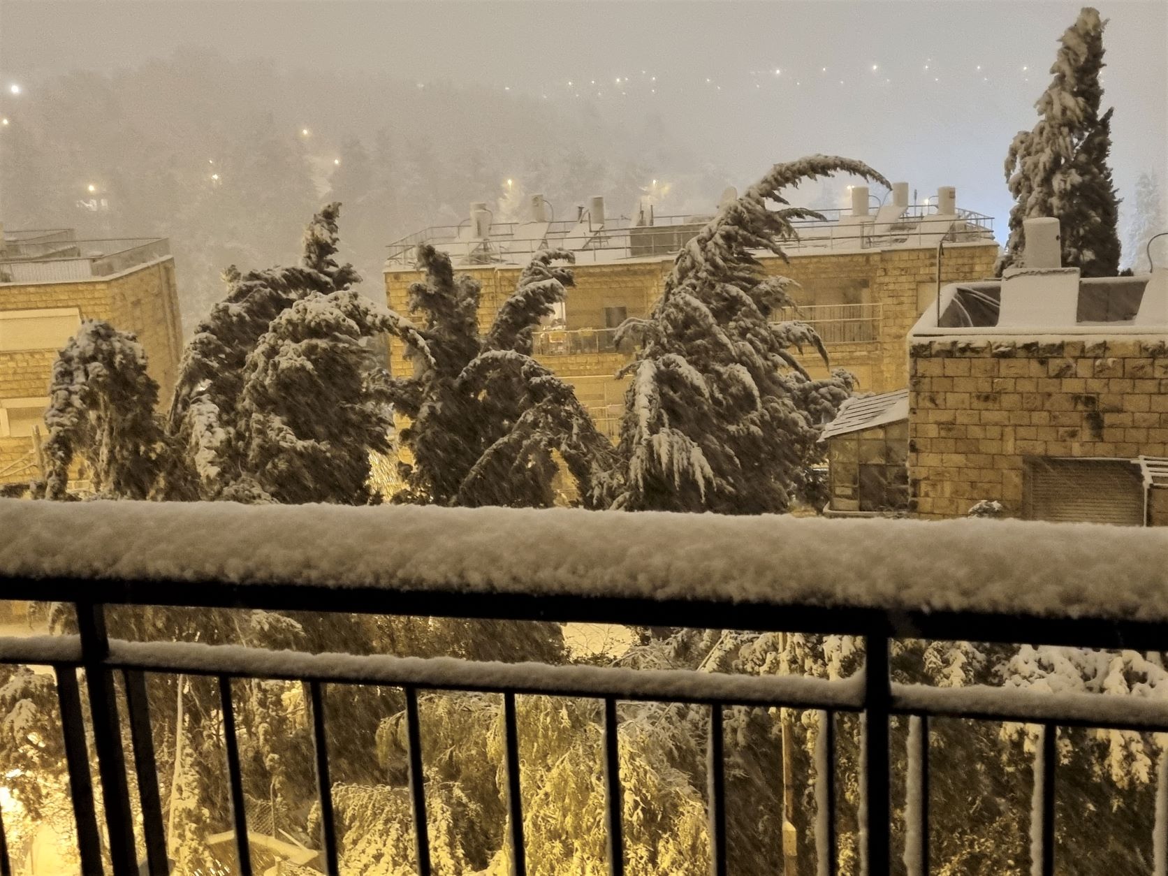 SNOW in Jerusalem – photos! – The Real Jerusalem Streets