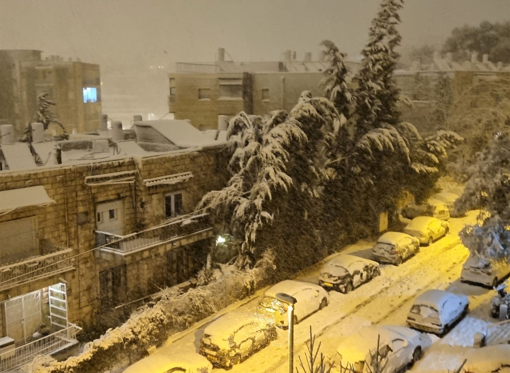SNOW in Jerusalem – photos! – The Real Jerusalem Streets