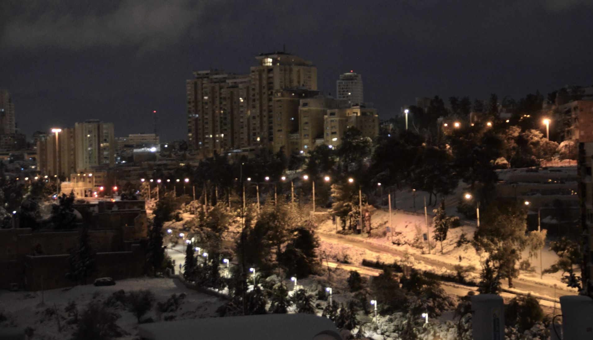 SNOW in Jerusalem – photos! – The Real Jerusalem Streets